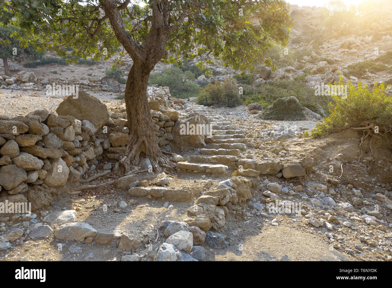 Beautiful Crete Landscape, Greece Stock Photo - Alamy