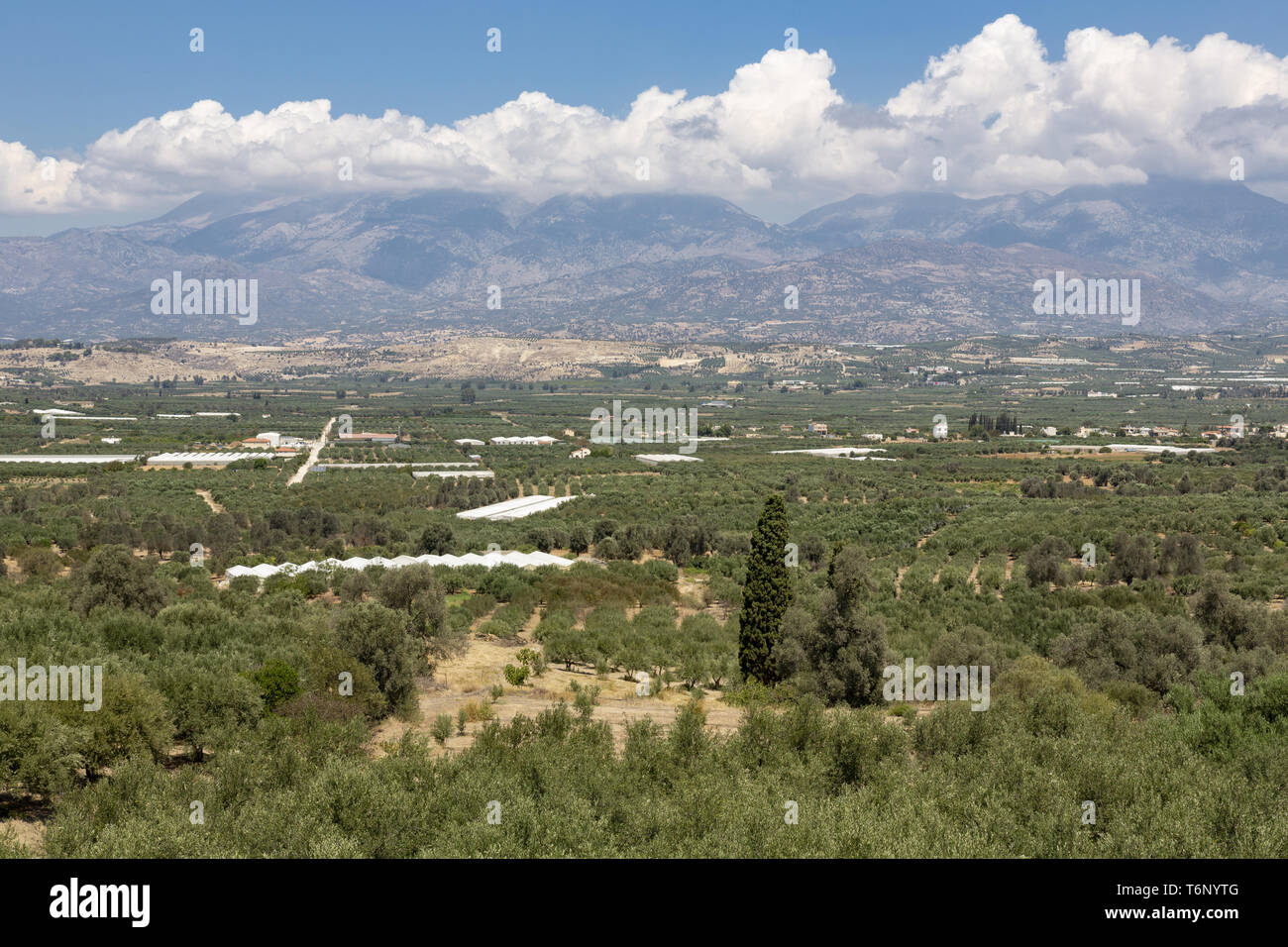 Beautiful Crete Landscape, Greece Stock Photo - Alamy