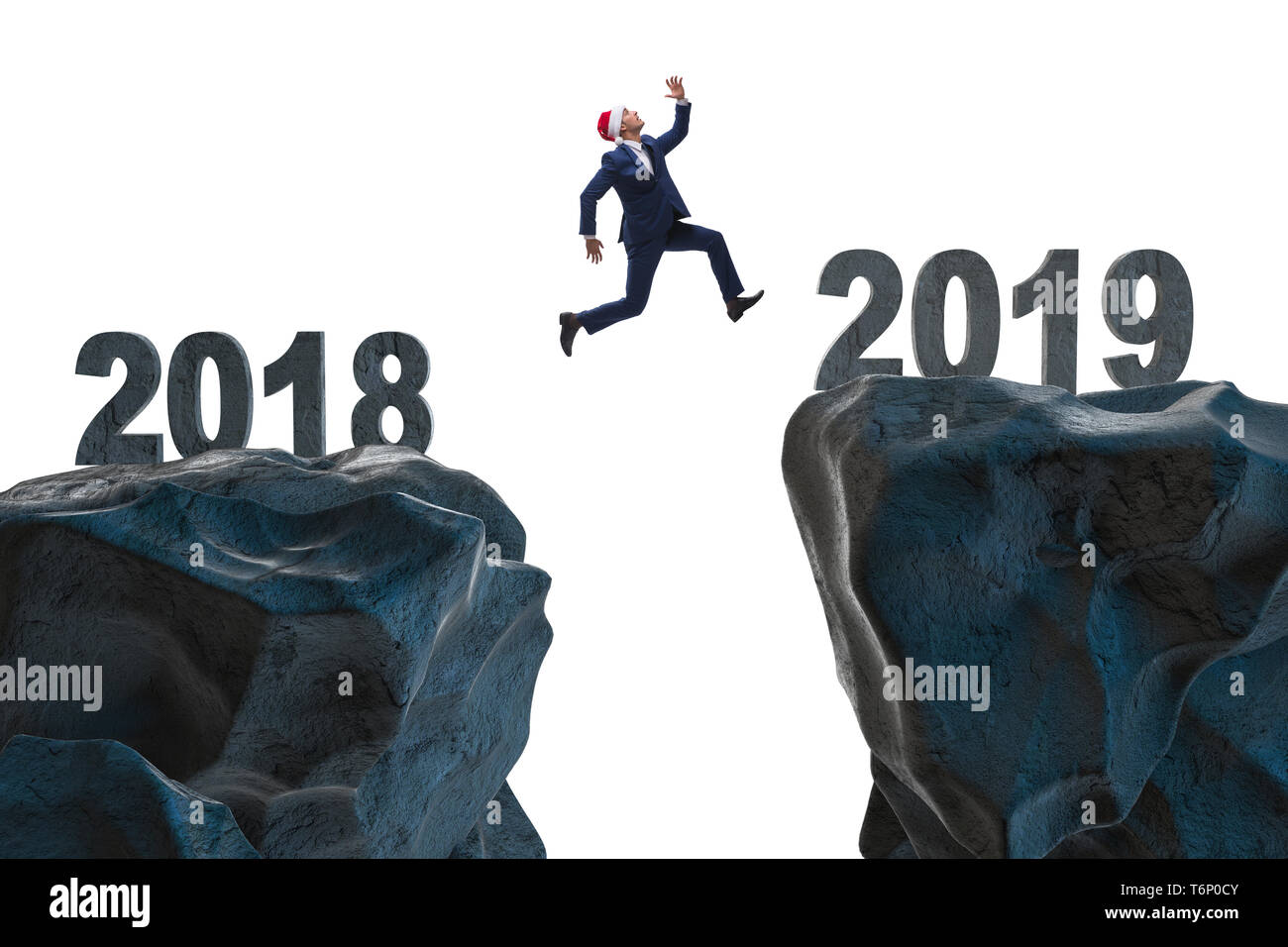 Concept of transition between 2018 and 2019 Stock Photo - Alamy