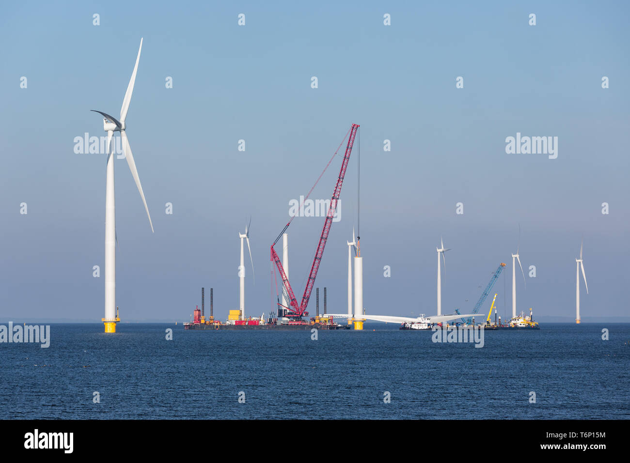 Offshore wind turbine work hi-res stock photography and images - Alamy