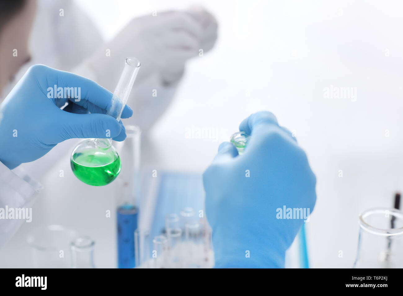 Male scientist working in hi-res stock photography and images - Alamy