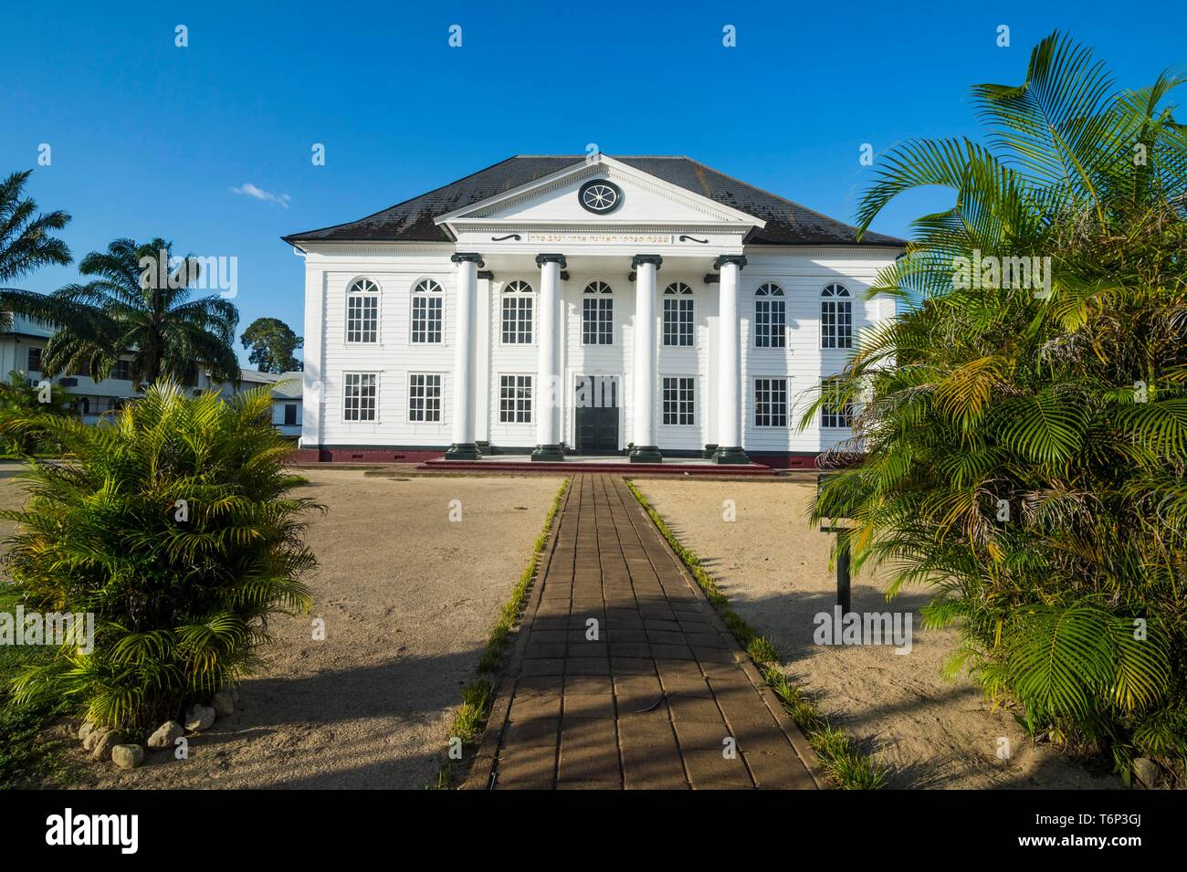 Neveh Shalom Synagogue, Unesco world heritage sight, Paramaribo ...