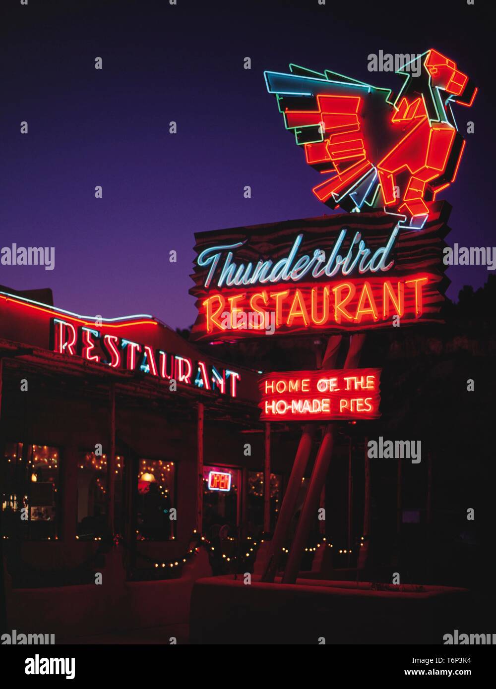 Neon sign, USA Stock Photo - Alamy