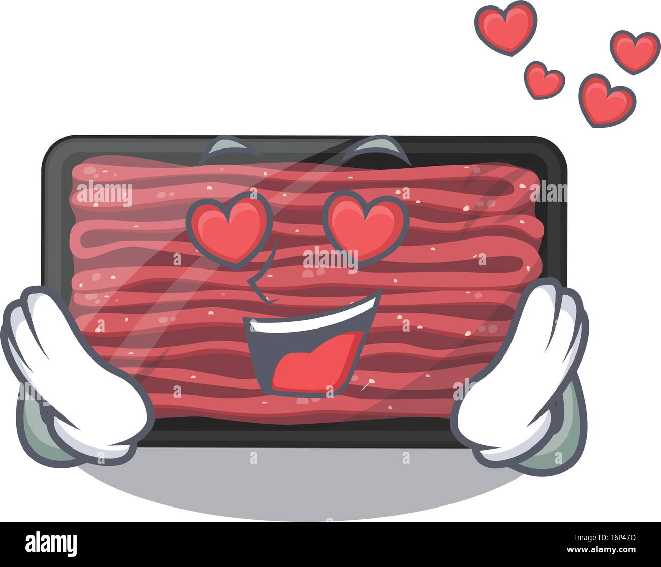 In love minced meat in the cartoon fridge Stock Vector Image & Art - Alamy