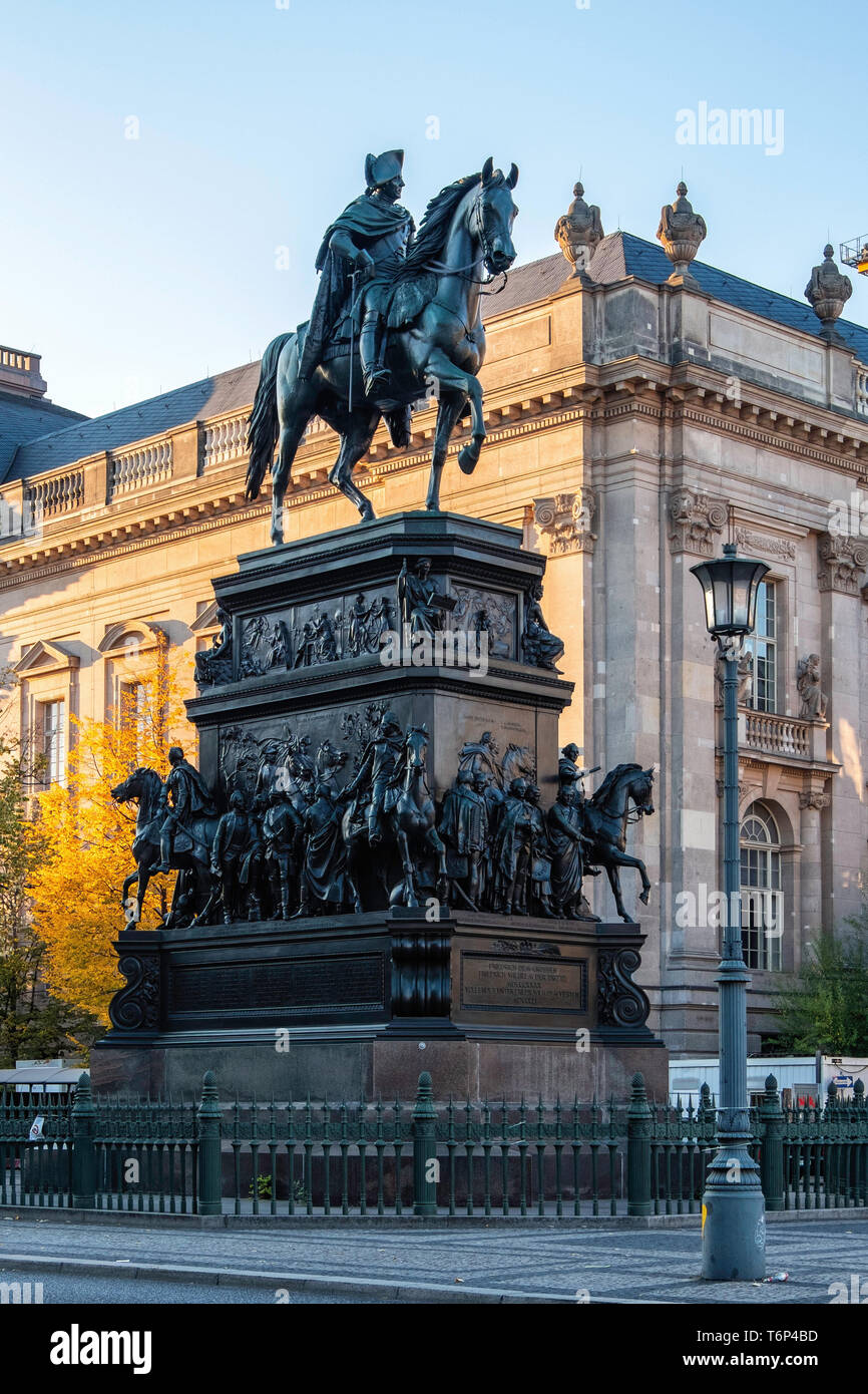 Frederick the Great, Friedrich des Grossen bronze equestrian statue by ...