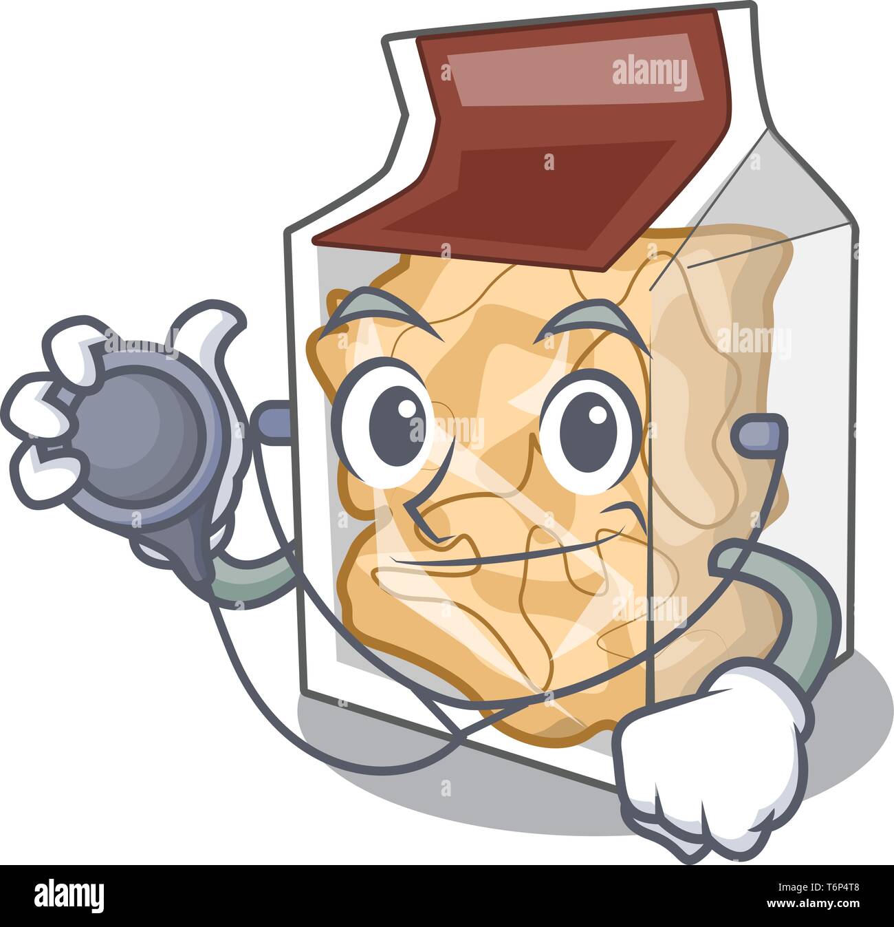 Doctor pork rinds isolated in the cartoon Stock Vector Image & Art - Alamy