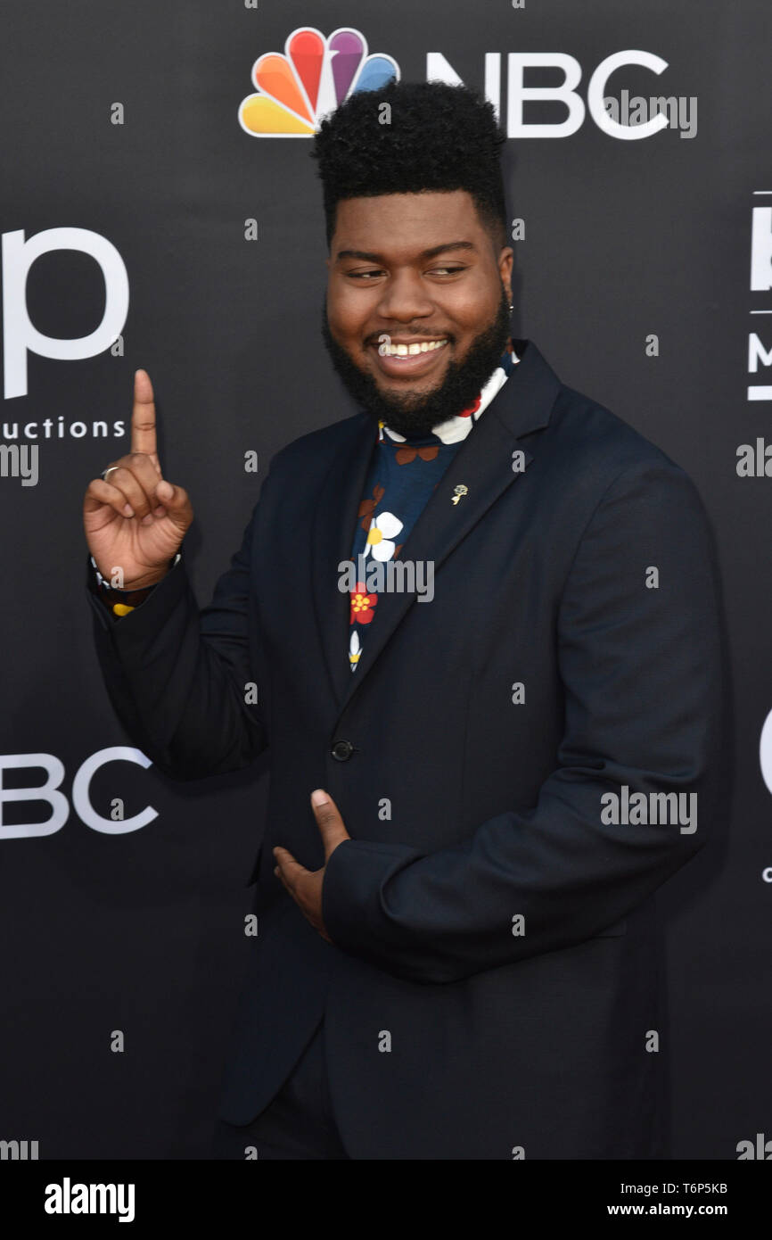 Las Vegas, NV, USA. 1st May, 2019. Khalid attends the 2019 Billboard ...