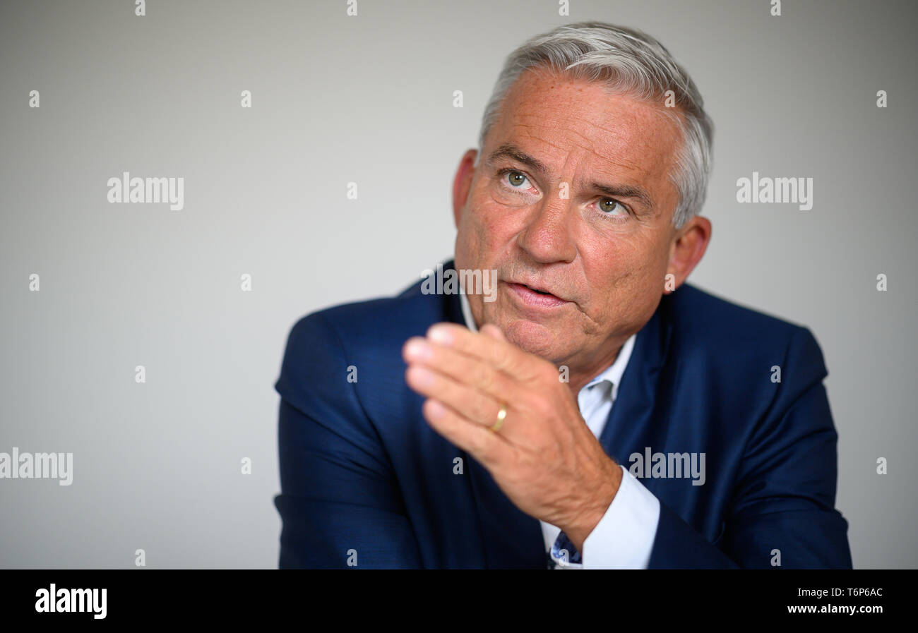 Stuttgart, Germany. 30th Apr, 2019. Thomas Strobl (CDU), Minister of ...