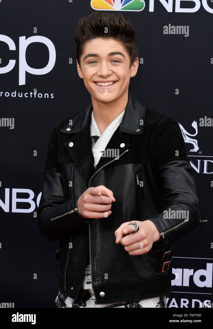 Las Vegas, NV, USA. 1st May, 2019. Asher Angel at the 2019 Billboard ...