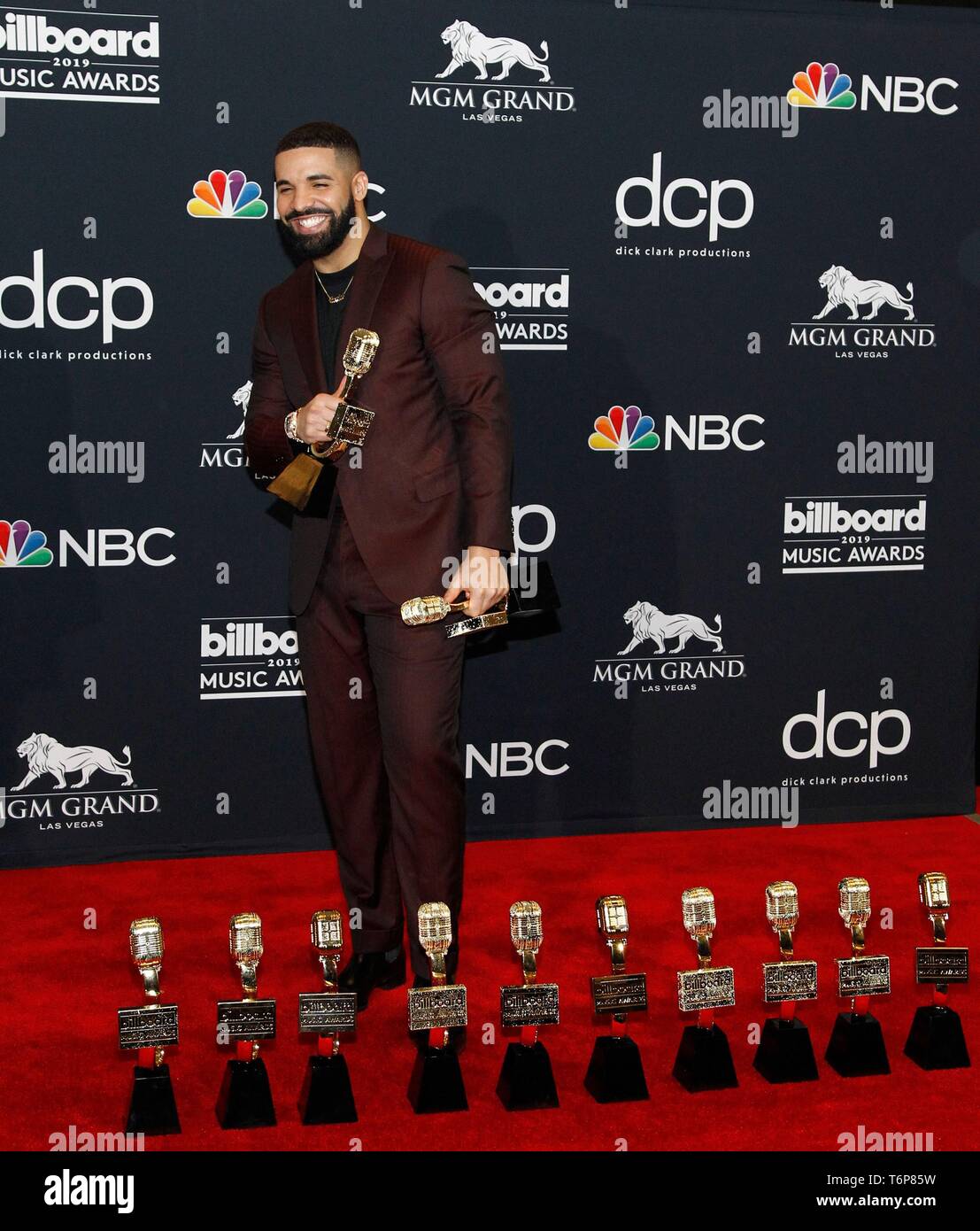 Drake billboard music awards 2019 hi-res stock photography and images ...