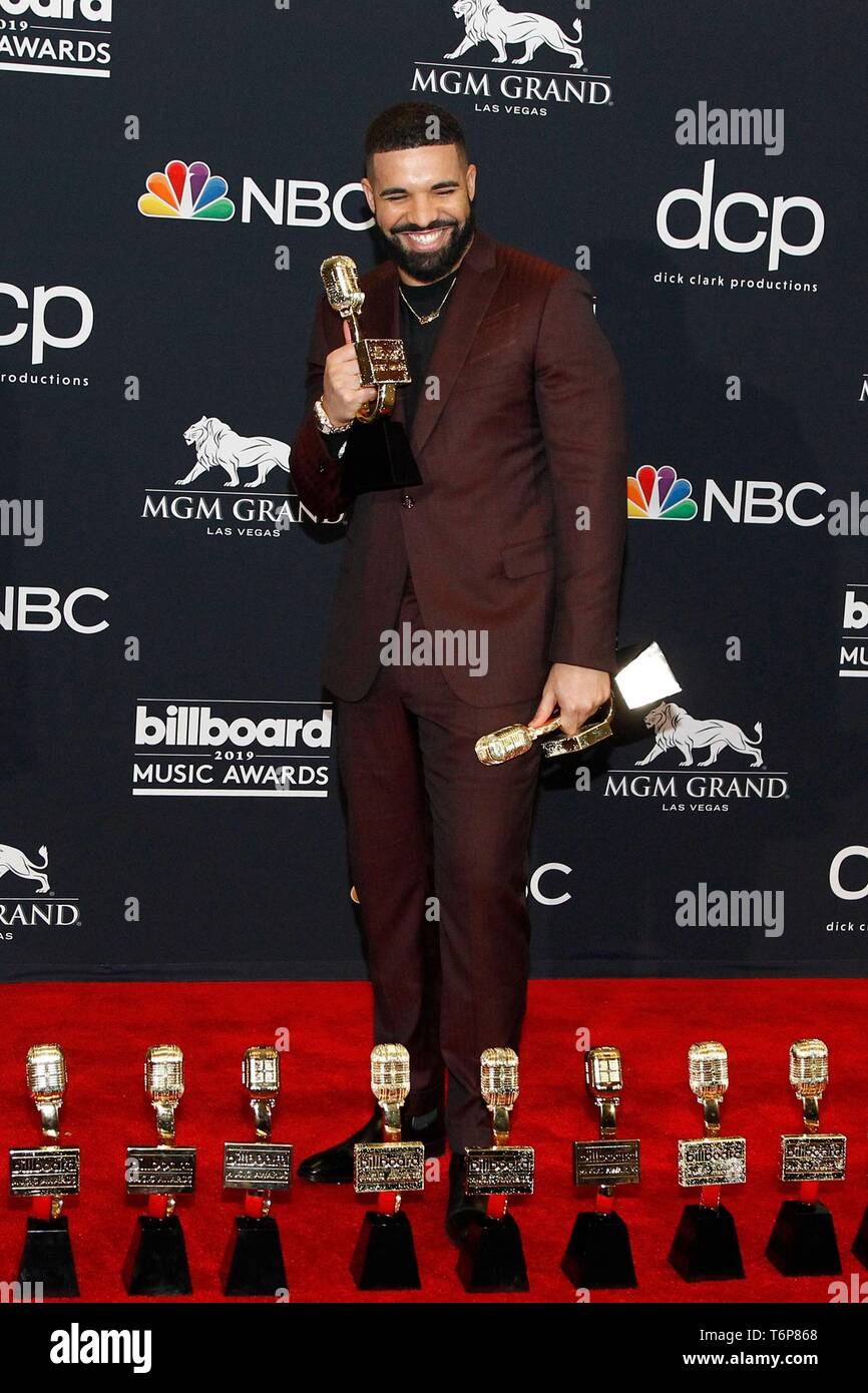 Drake billboard music awards 2019 hi-res stock photography and images ...
