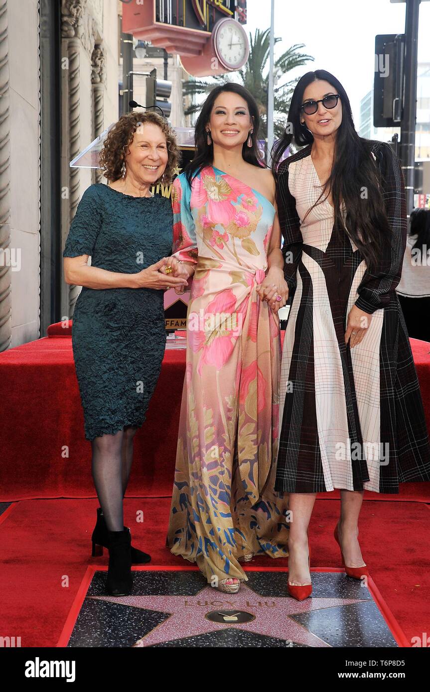 Los Angeles, CA, USA. 1st May, 2019. Rhea Perlman, Lucy Liu, Demi Moore ...