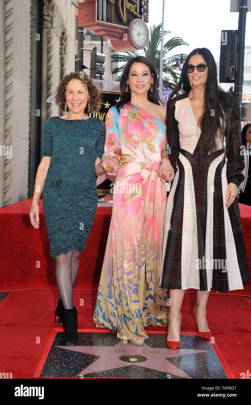 Los Angeles, CA, USA. 1st May, 2019. Rhea Perlman, Lucy Liu, Demi Moore ...