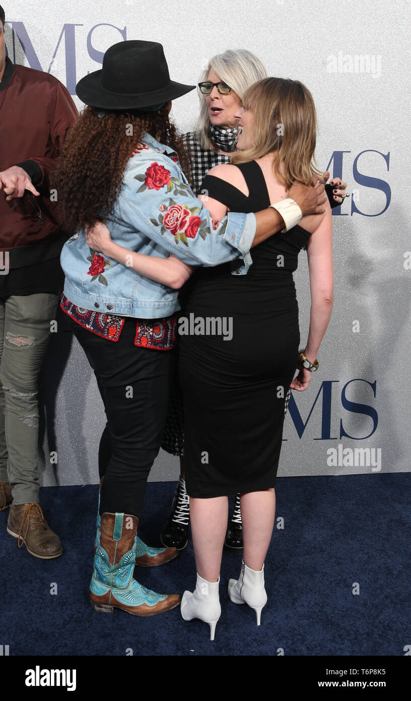 Los Angeles, Ca, USA. 1st May, 2019. Diane Keaton, Zara Hayes, Pam ...