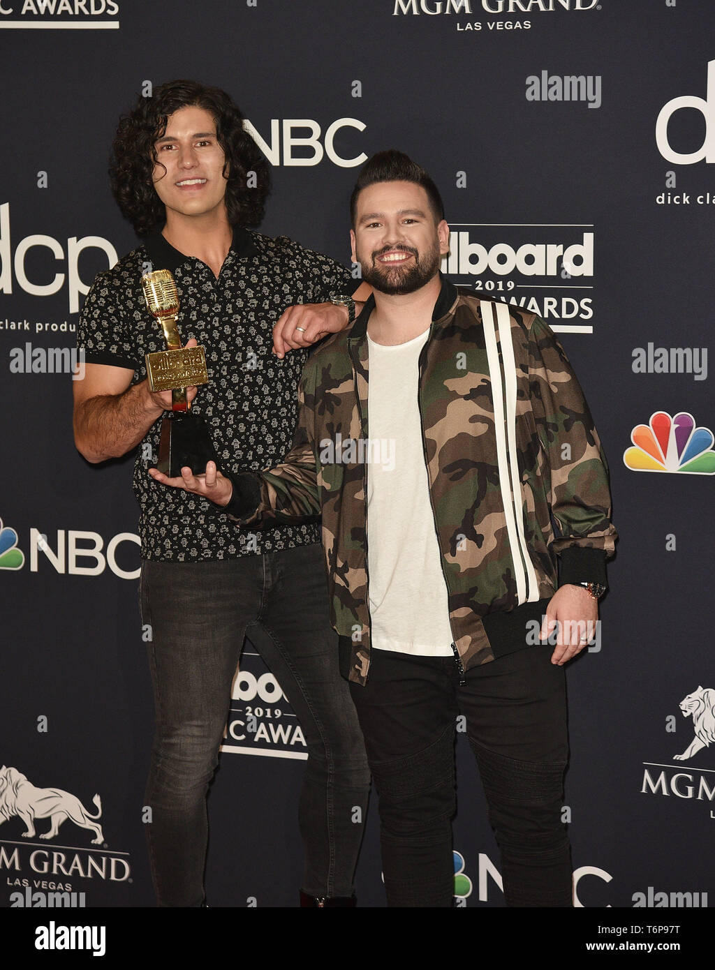 Las Vegas, NV, USA. 1st May, 2019. (L-R) Dan Smyers and Shay Mooney of ...