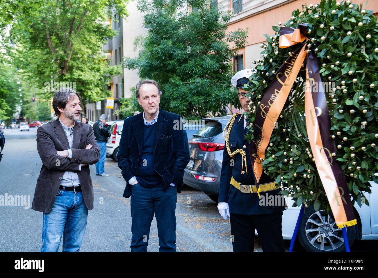 * NO DAILY * Rome remembers Sergio Leone: commemoration in Viale ...