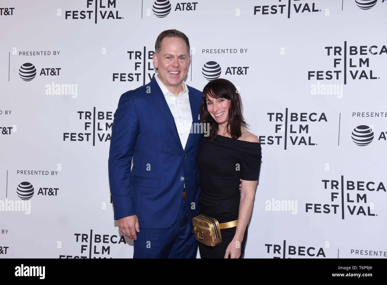 New York, USA. 1st May, 2019. Tim Gibson and Guest attend the screening ...