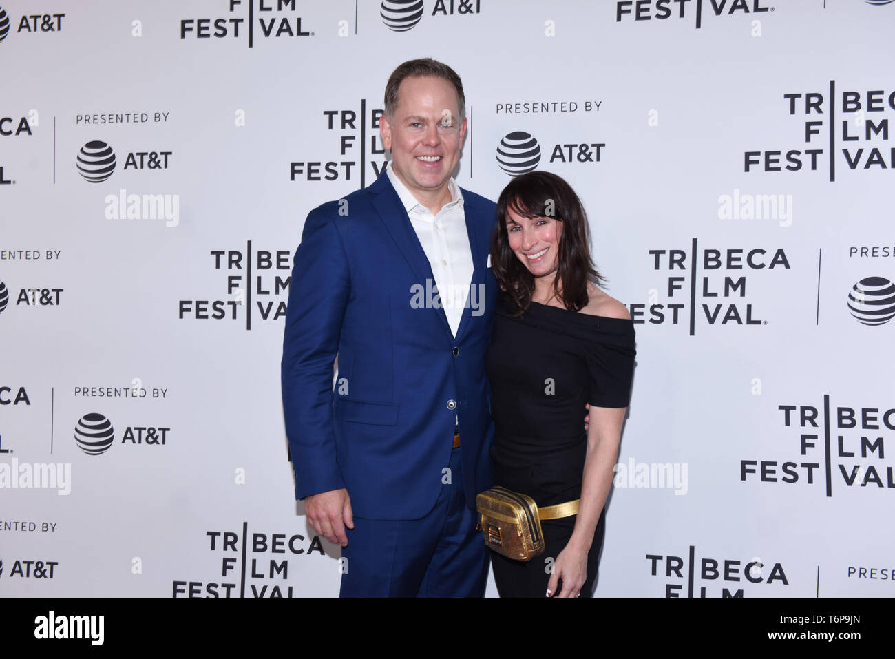 New York, USA. 1st May, 2019. Tim Gibson and Guest attend the screening ...