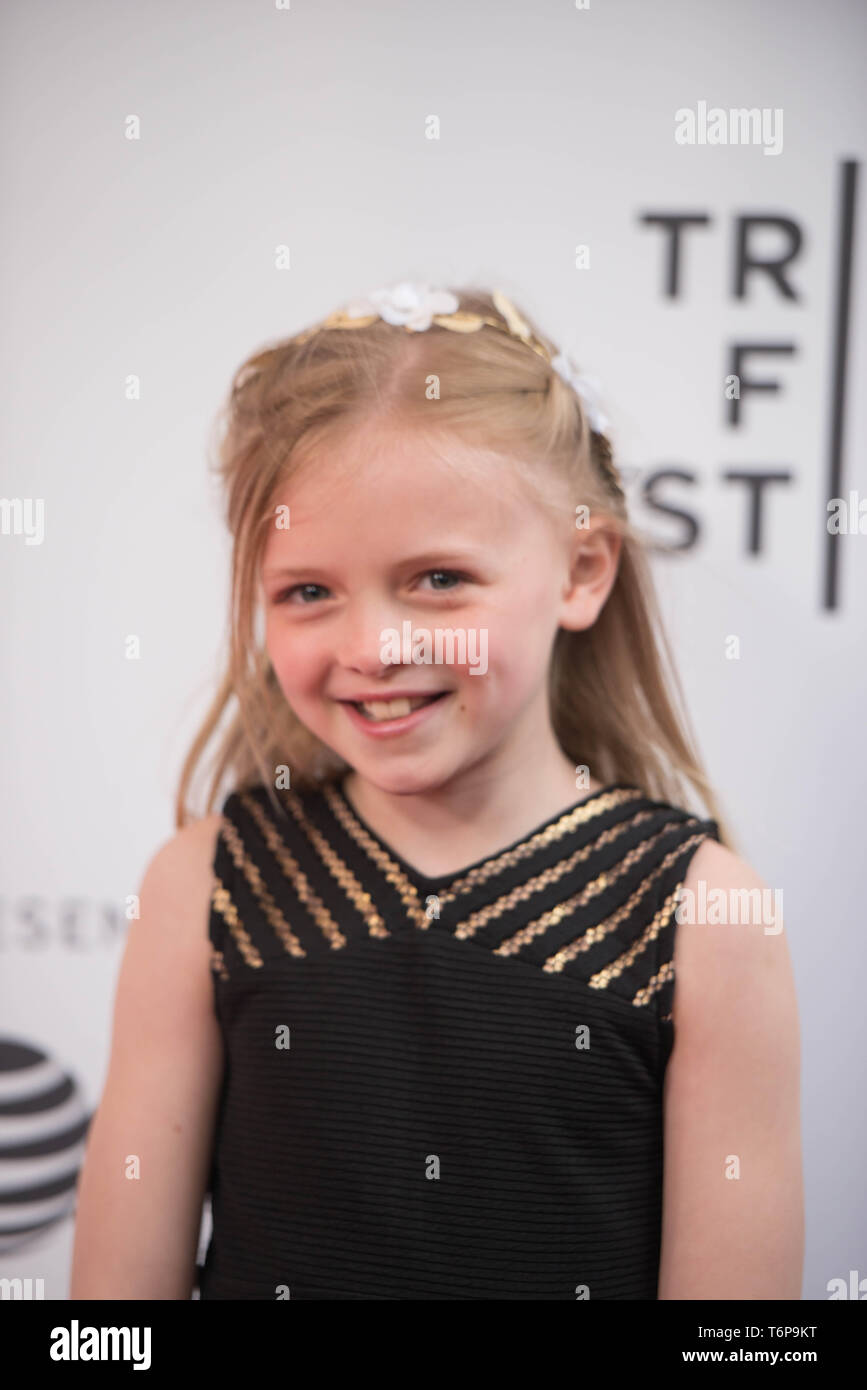 NEW YORK, NEW YORK - May 01 Colbi Gannett attends the screening of ...