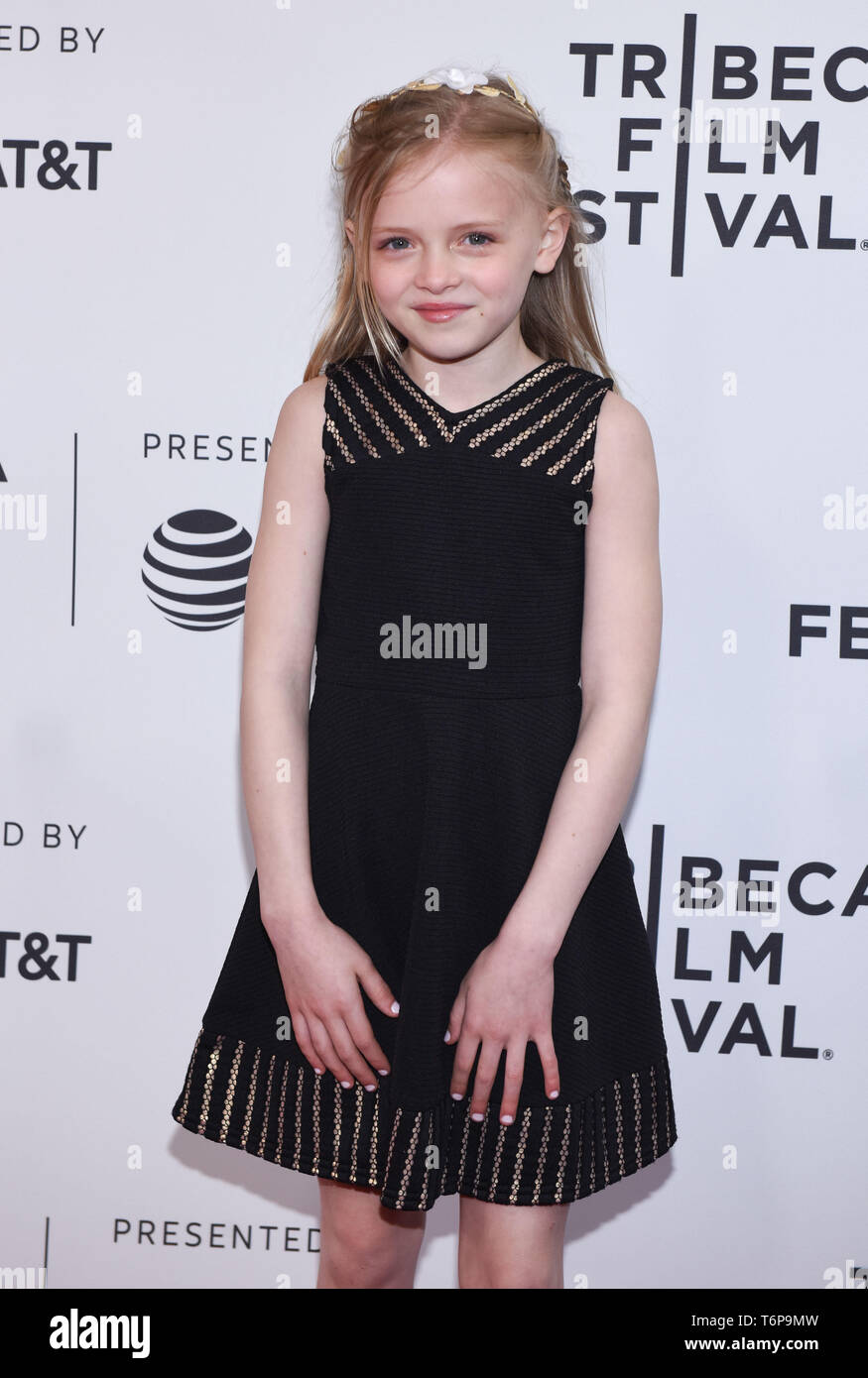 NEW YORK, NEW YORK - May 01 Colbi Gannett attends the screening of ...