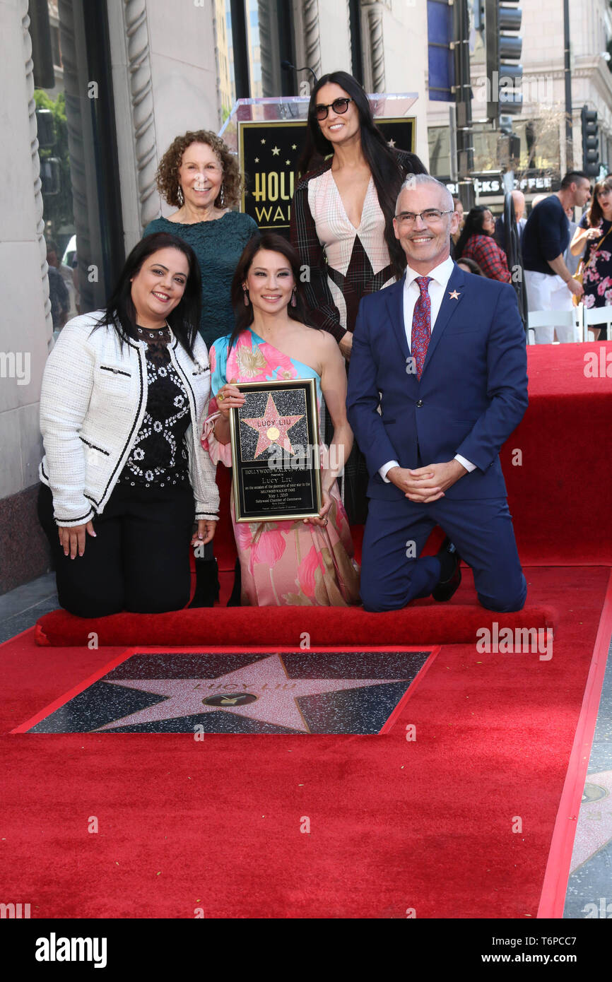Hollywood, Ca. 1st May, 2019. Rana Ghadban, Rhea Perlman, Lucy Liu ...