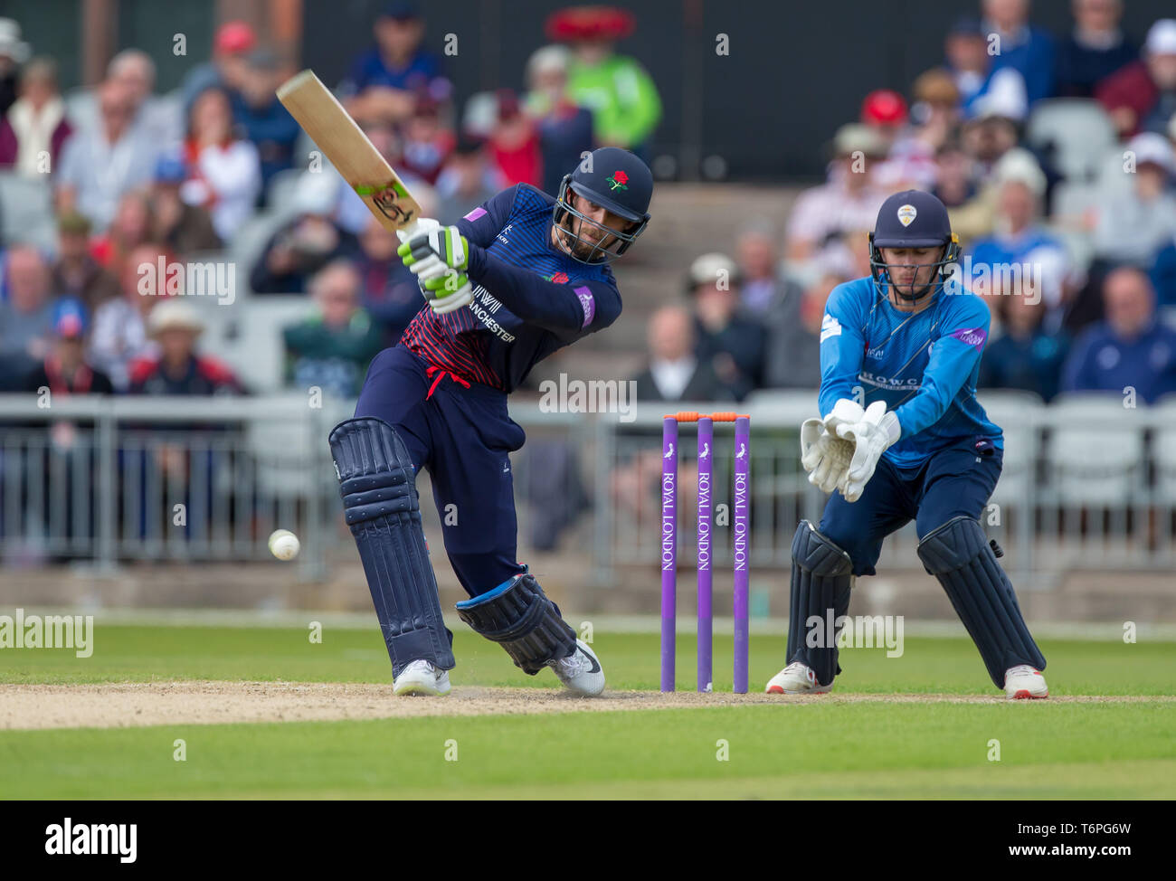 Emirates Old Trafford, Manchester, UK. 2nd May, 2019. Royal London One ...