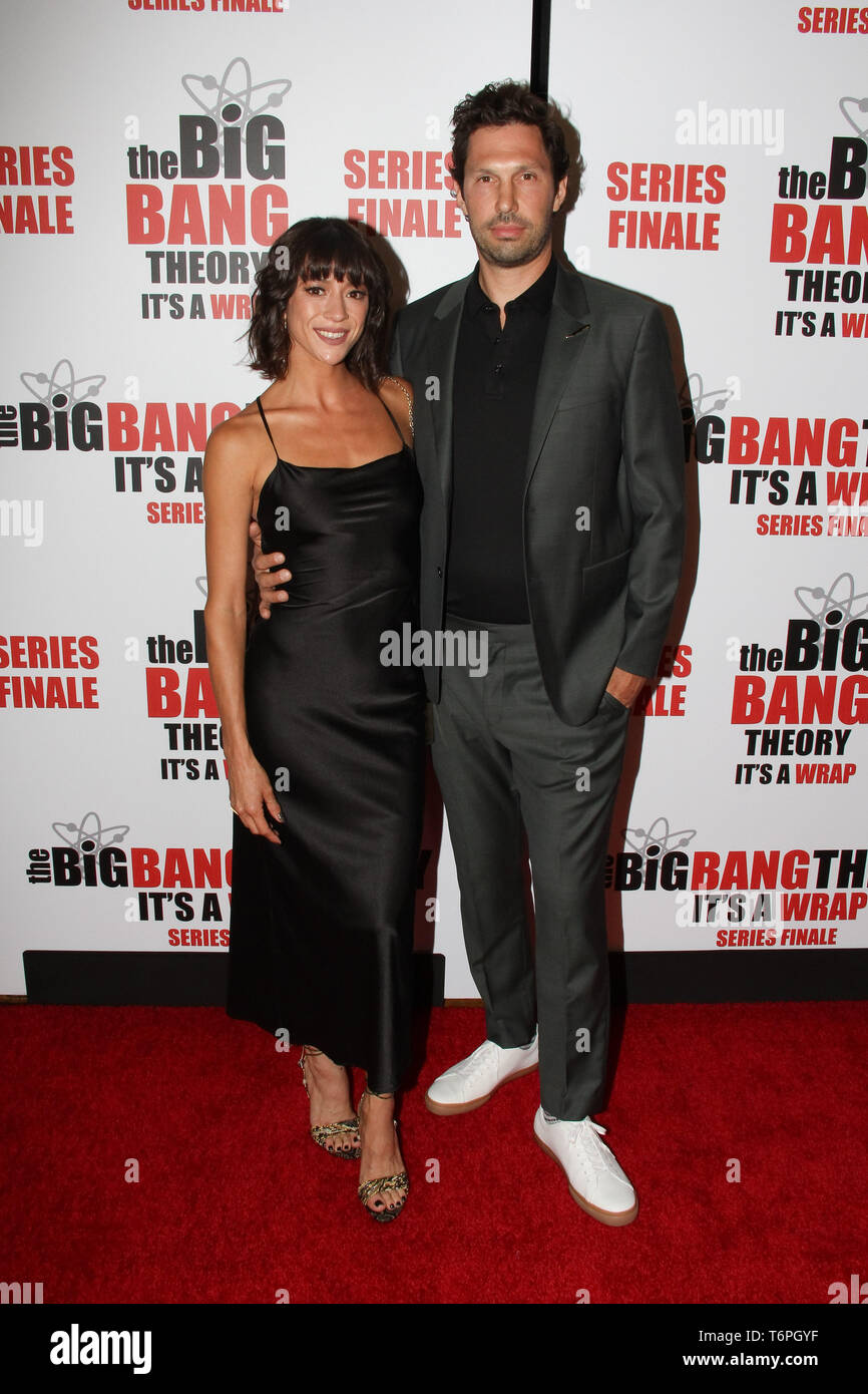 Pasadena, USA. 01st May, 2019. Brian Thomas Smith (r) and Maggie ...