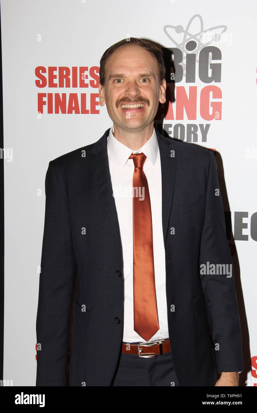 Pasadena, USA. 01st May, 2019. David Theune at the Series Finale Party ...