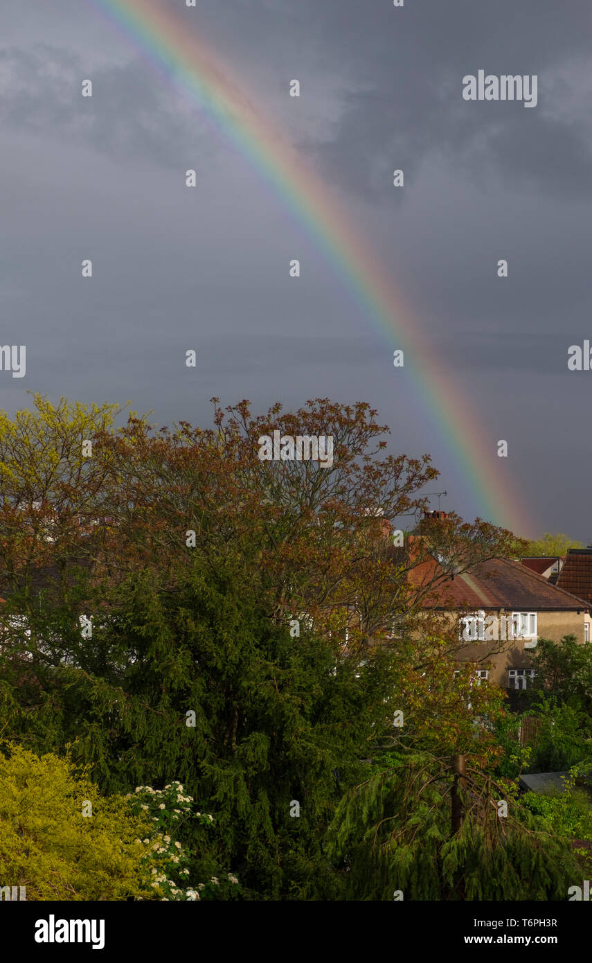 Rain showers london hi-res stock photography and images - Alamy