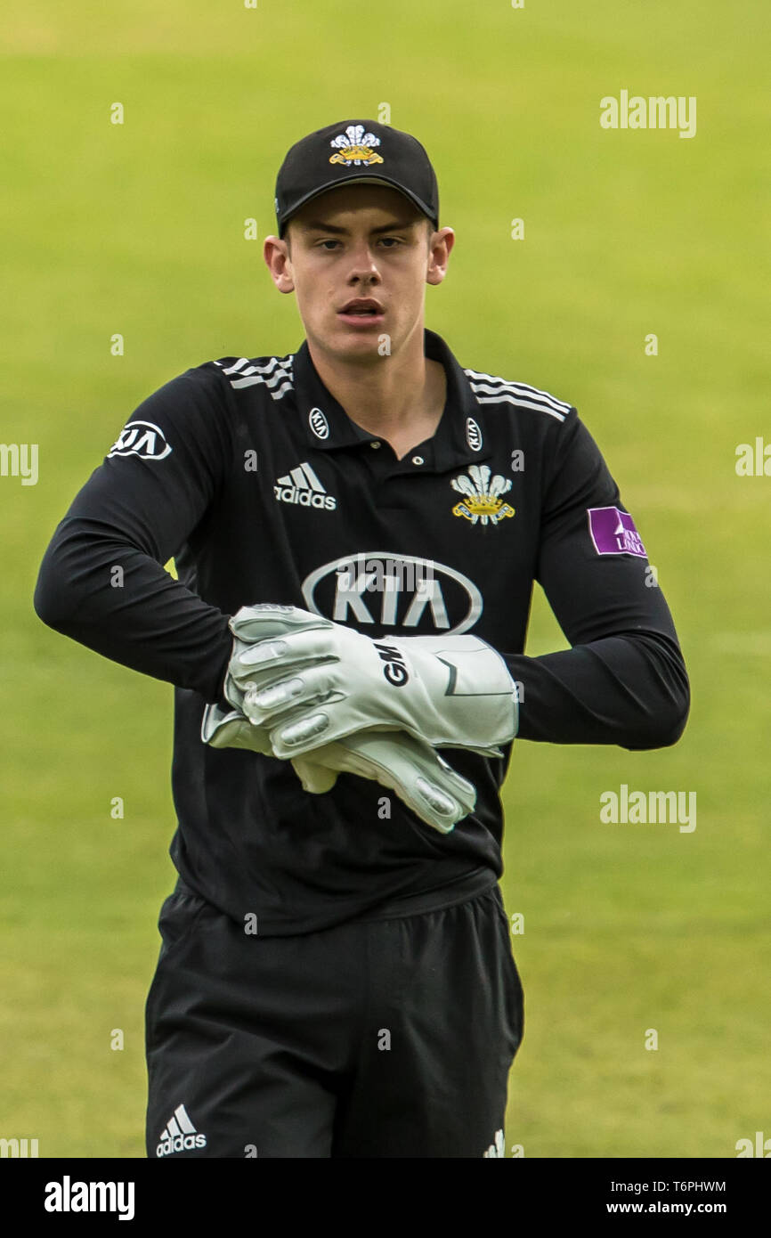 Wicket keeper kent hi-res stock photography and images - Alamy