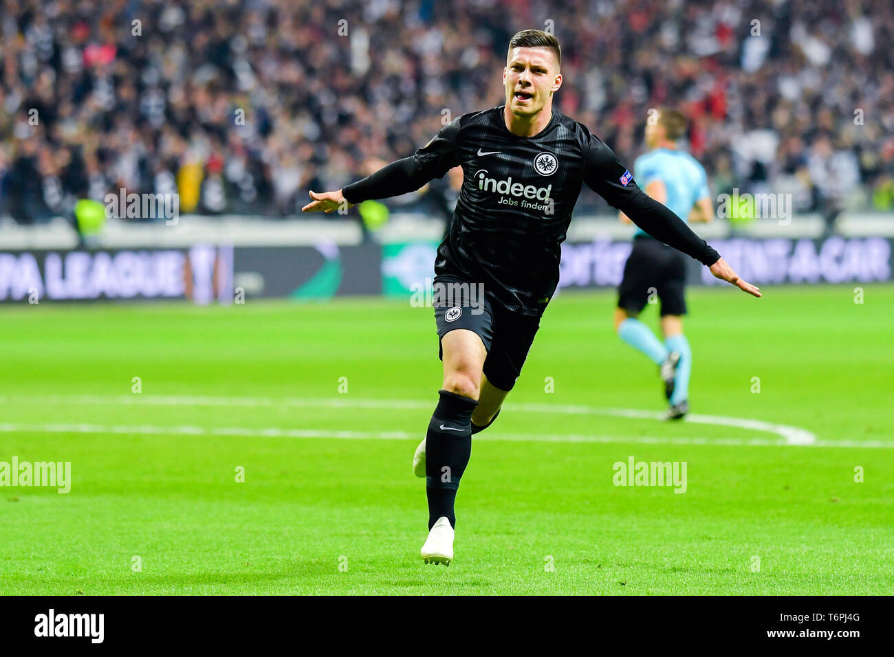 02 May 2019, Hessen, Frankfurt/Main: Soccer: Europa League, Eintracht ...