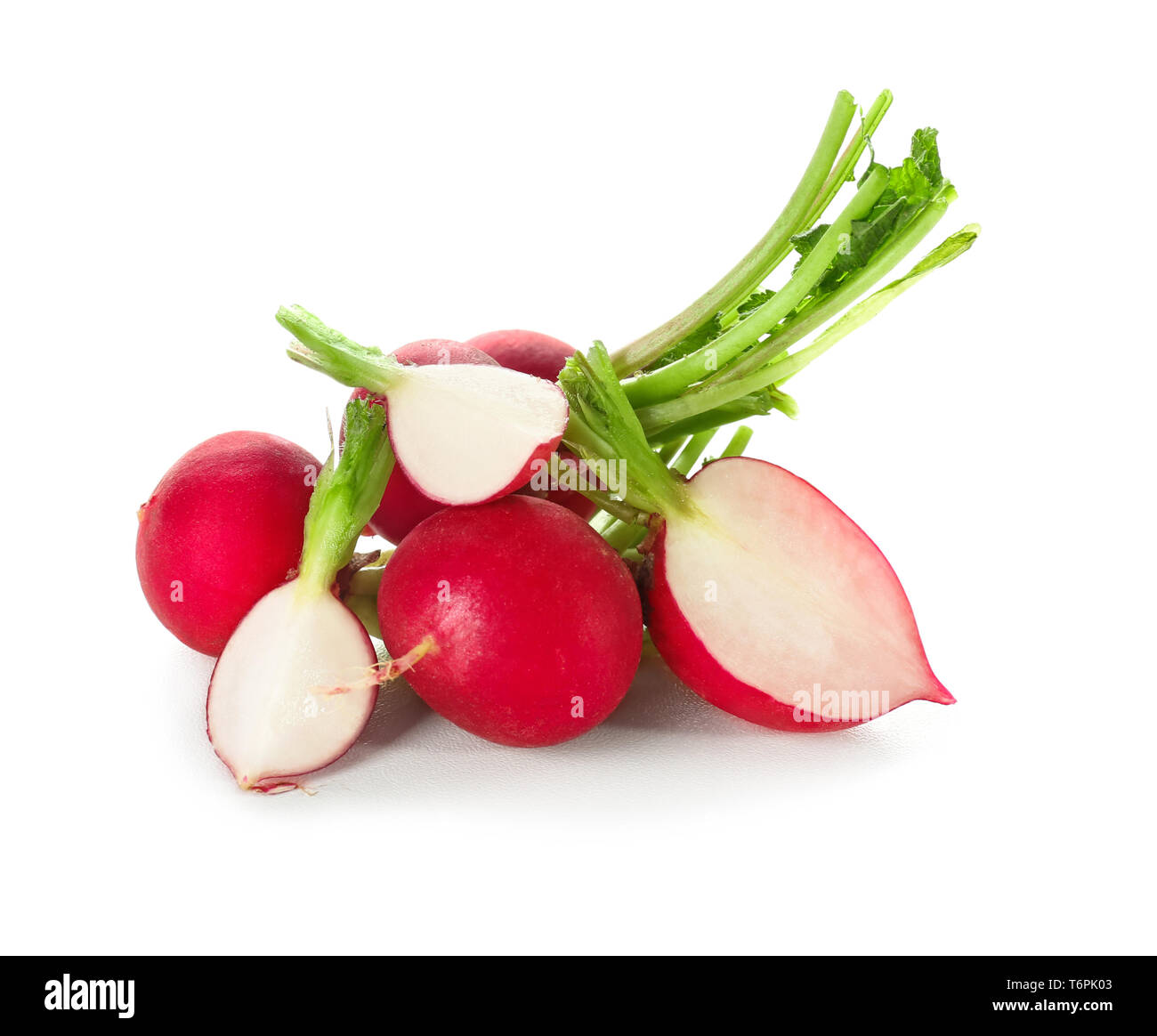 Whole sliced fresh radishes hi-res stock photography and images - Alamy