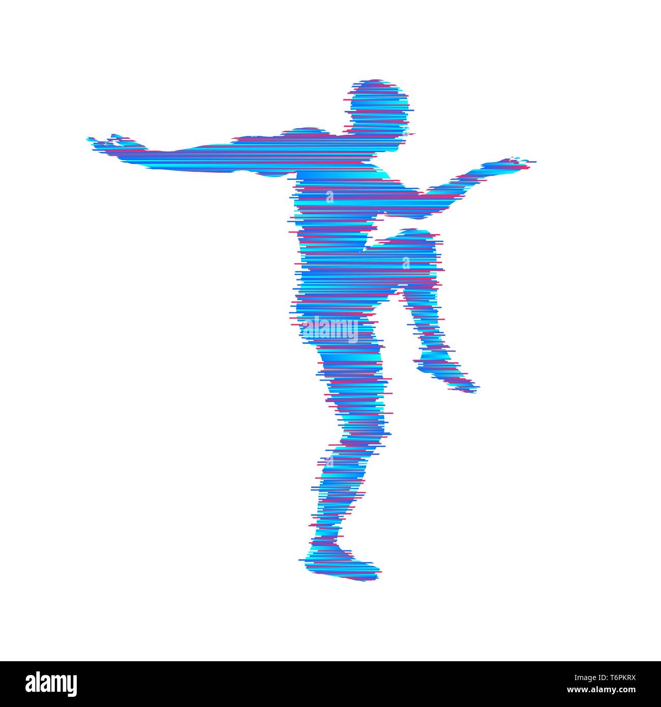 Gymnastic artist Stock Vector Images - Alamy