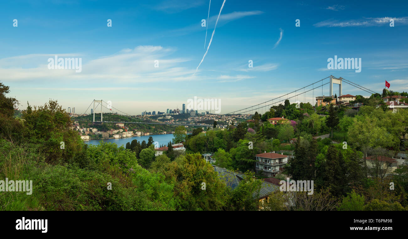 Bosporus and sultan mehmet bridge hi-res stock photography and images ...