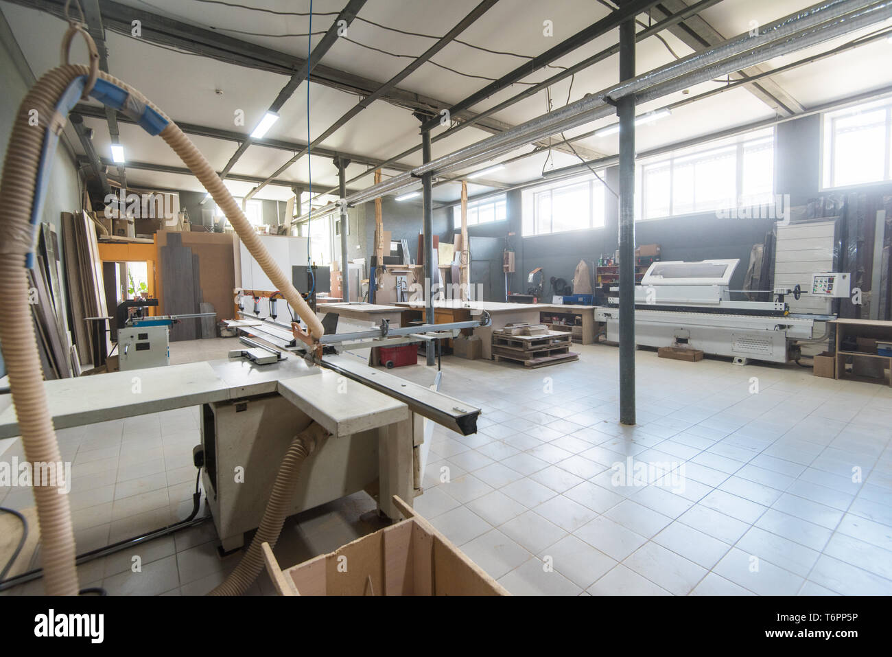 Production department at a furniture factory Stock Photo - Alamy