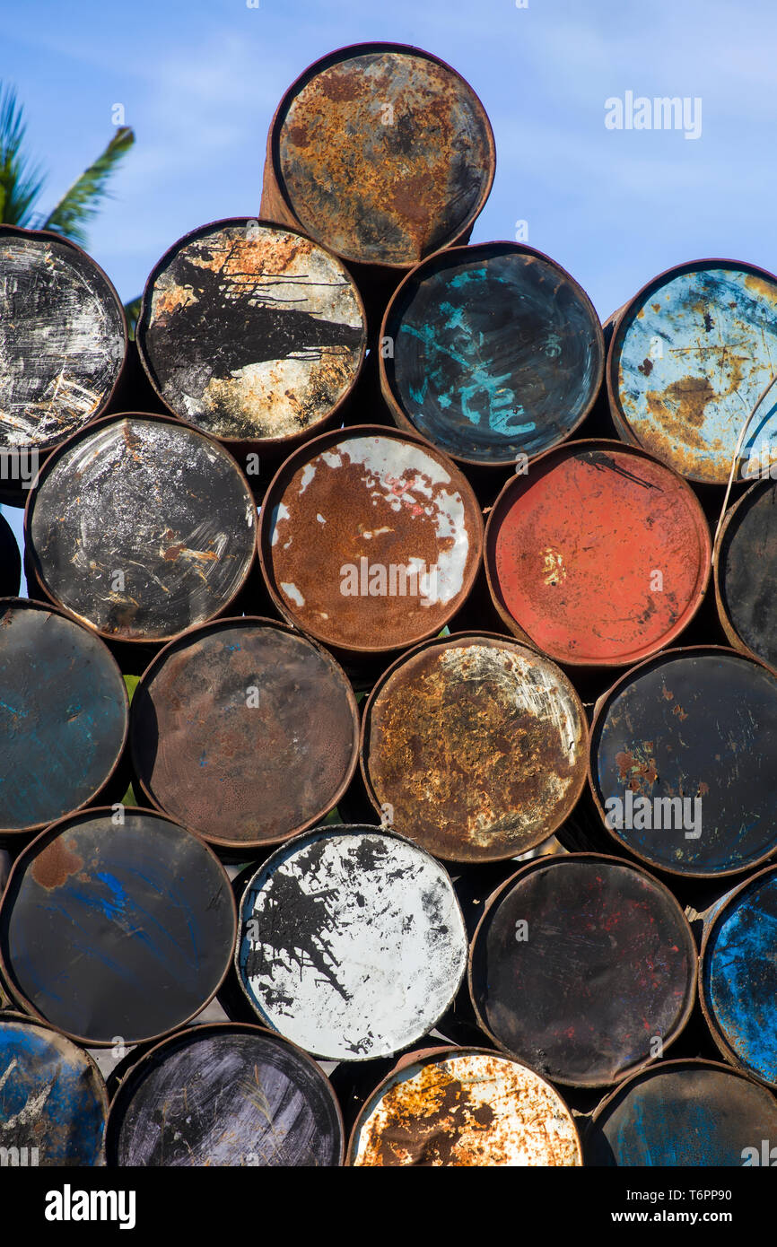 Oil aluminum barrel in hi-res stock photography and images - Alamy