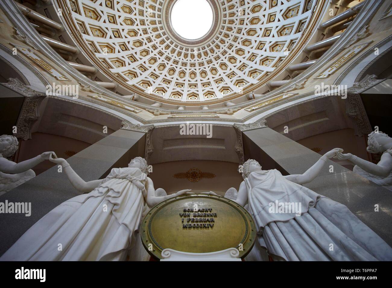 Interior, Kelheim Befreiungshalle or Hall of Liberation, Michelsberg ...