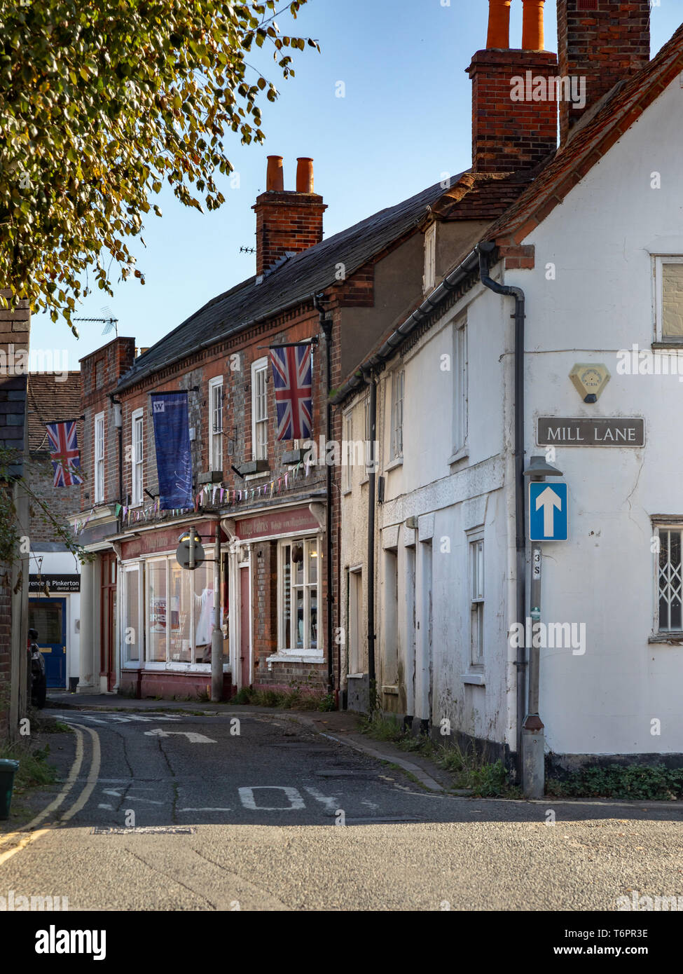 Mill Lane, Wallingford, South Oxfordshire, England, UK Stock Photo - Alamy