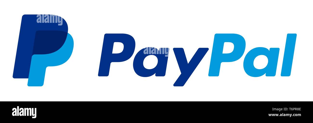 PayPal logo, online payment service, corporate identity, lettering ...