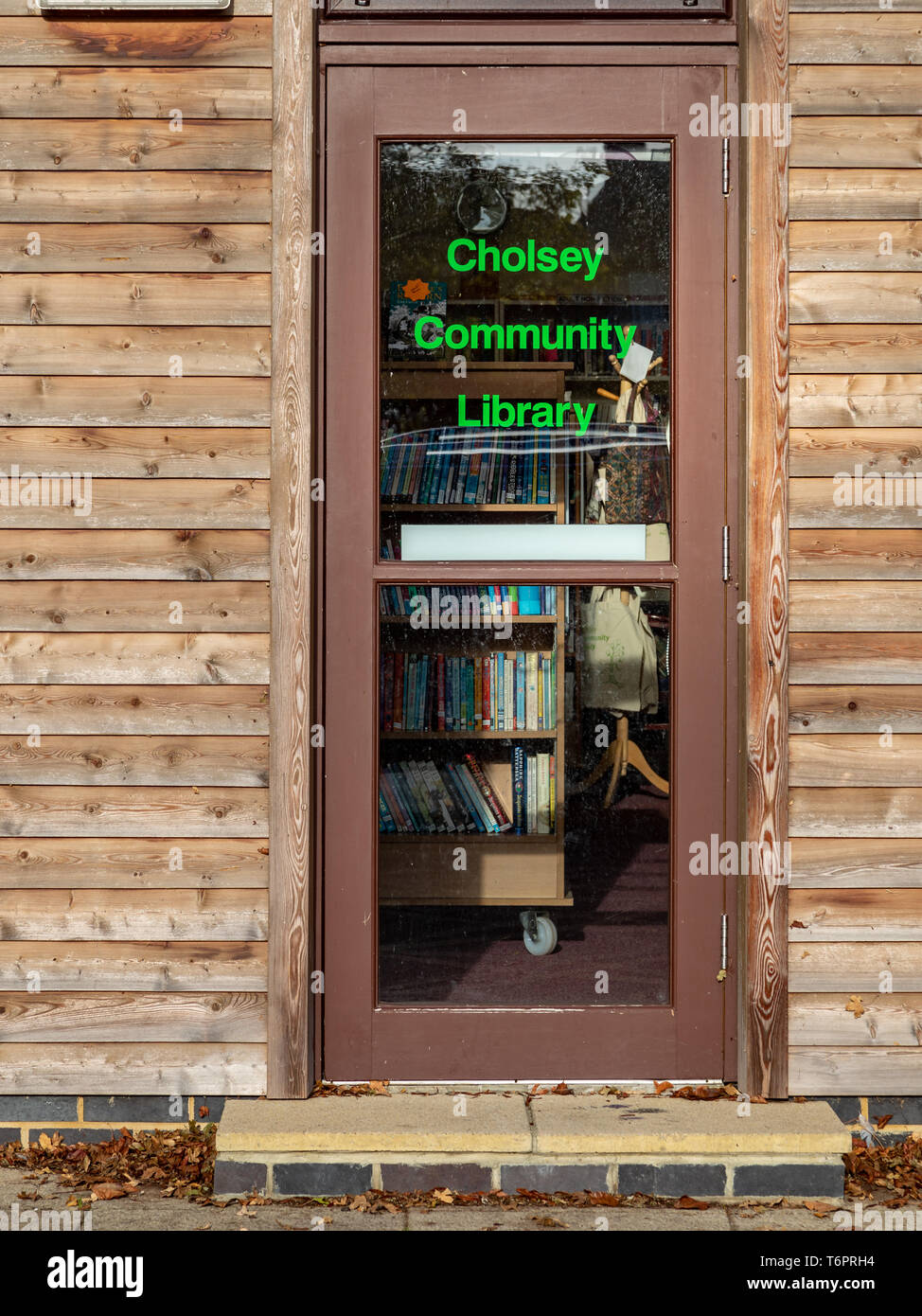 Cholsey Library, Cholsey, South Oxfordshire, England, UK Stock Photo ...