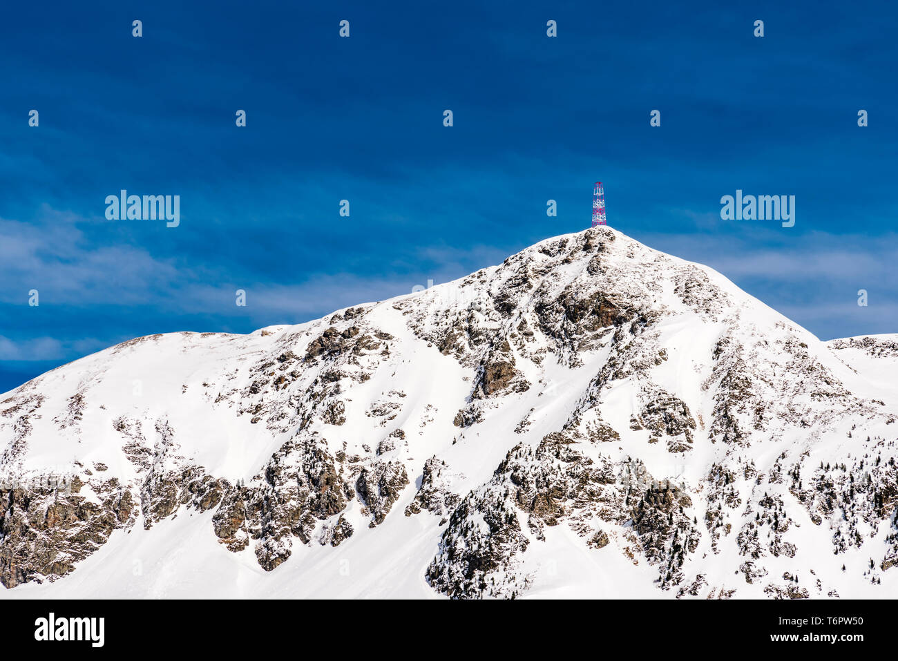 Mast on mountain top hi-res stock photography and images - Alamy