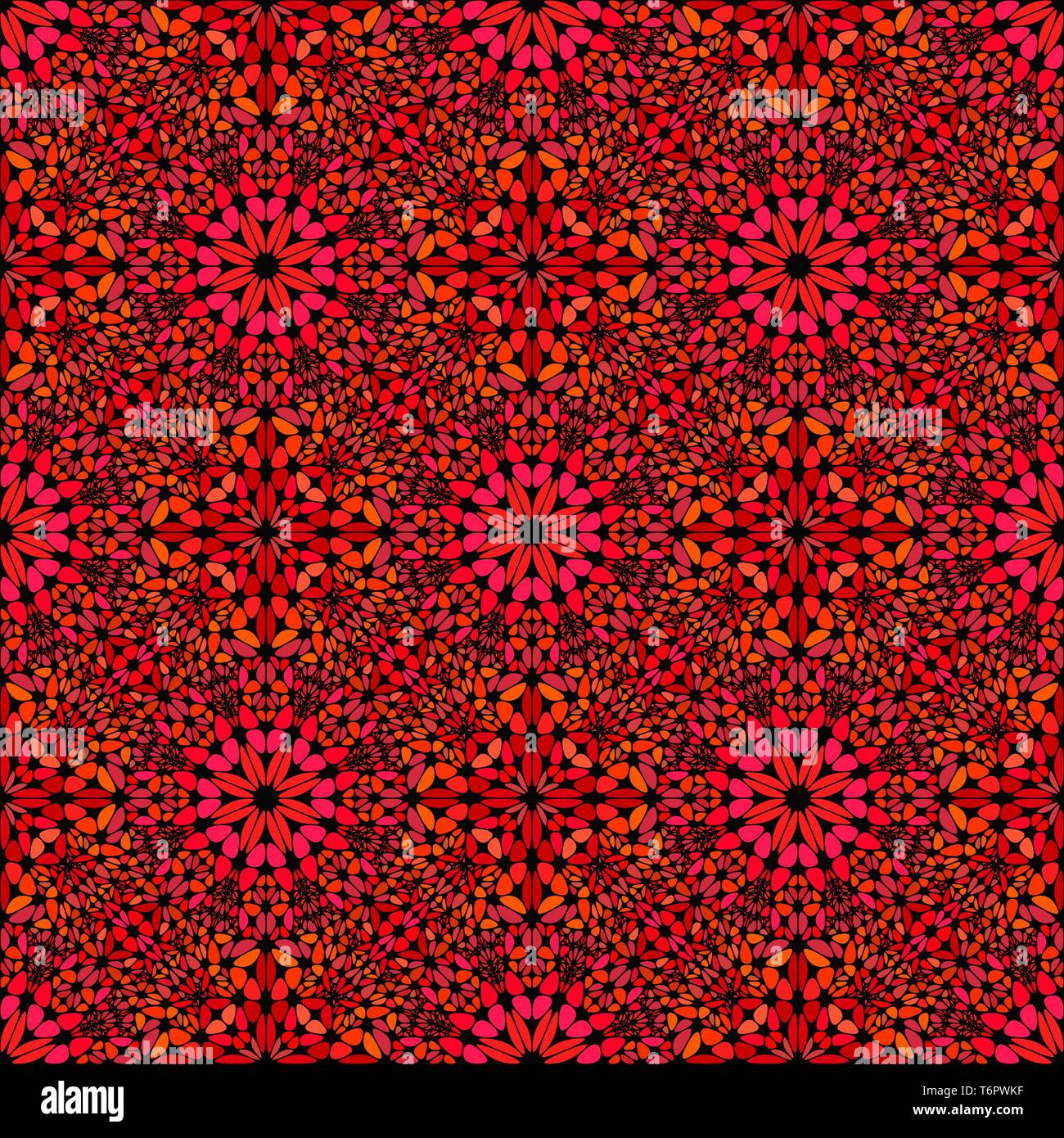Red abstract gravel mosaic oriental pattern background design Stock ...