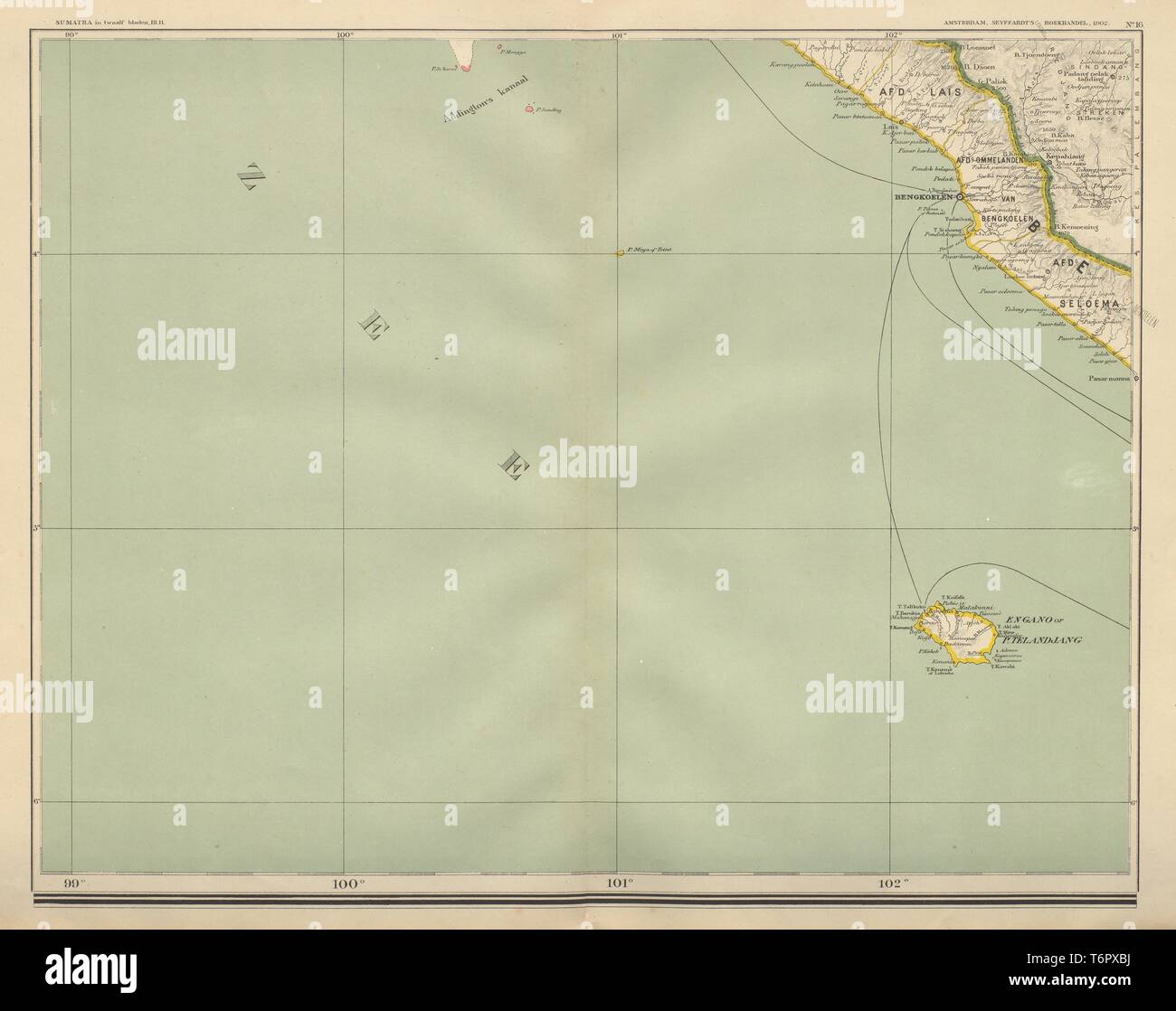 South sumatra map hi-res stock photography and images - Alamy