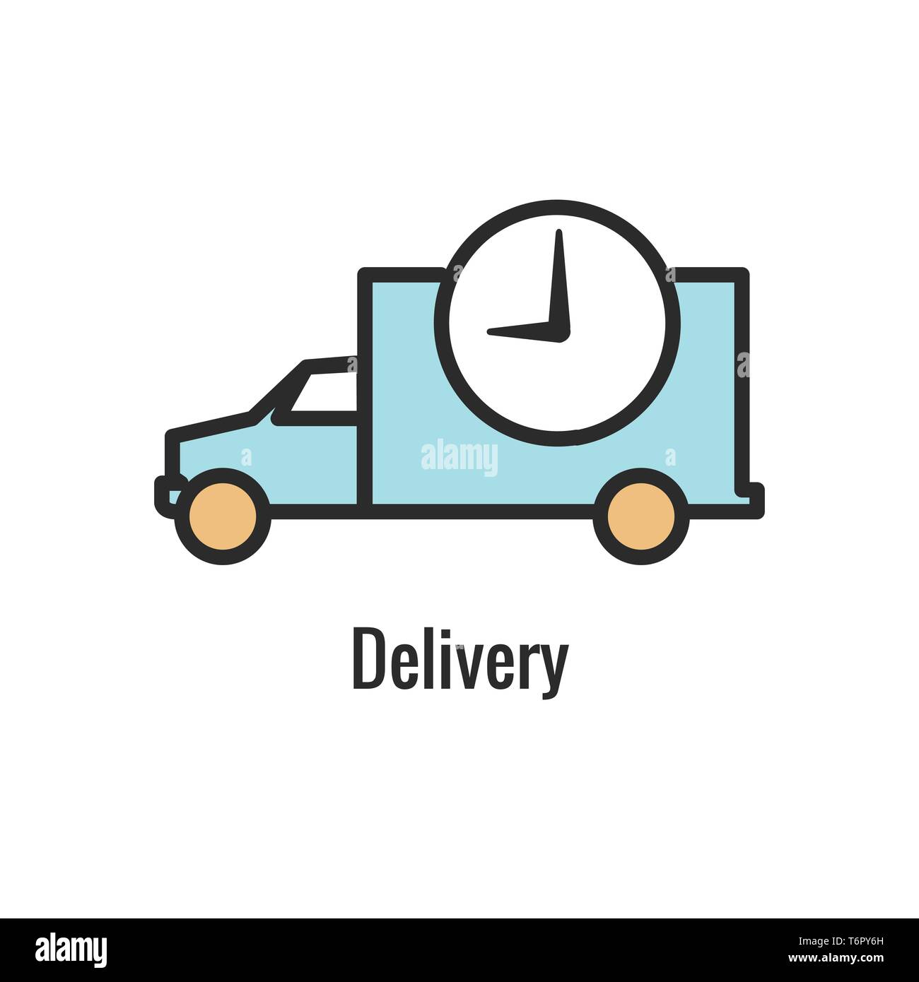 Shipping and Receiving Icon Set w Boxes, Warehouse, checklist, etc ...