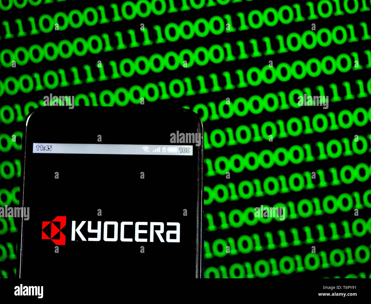 Kyocera logo hi-res stock photography and images - Alamy