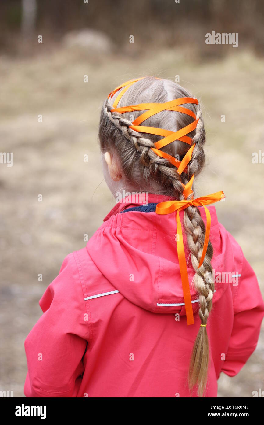 Dutch braids hi-res stock photography and images - Alamy