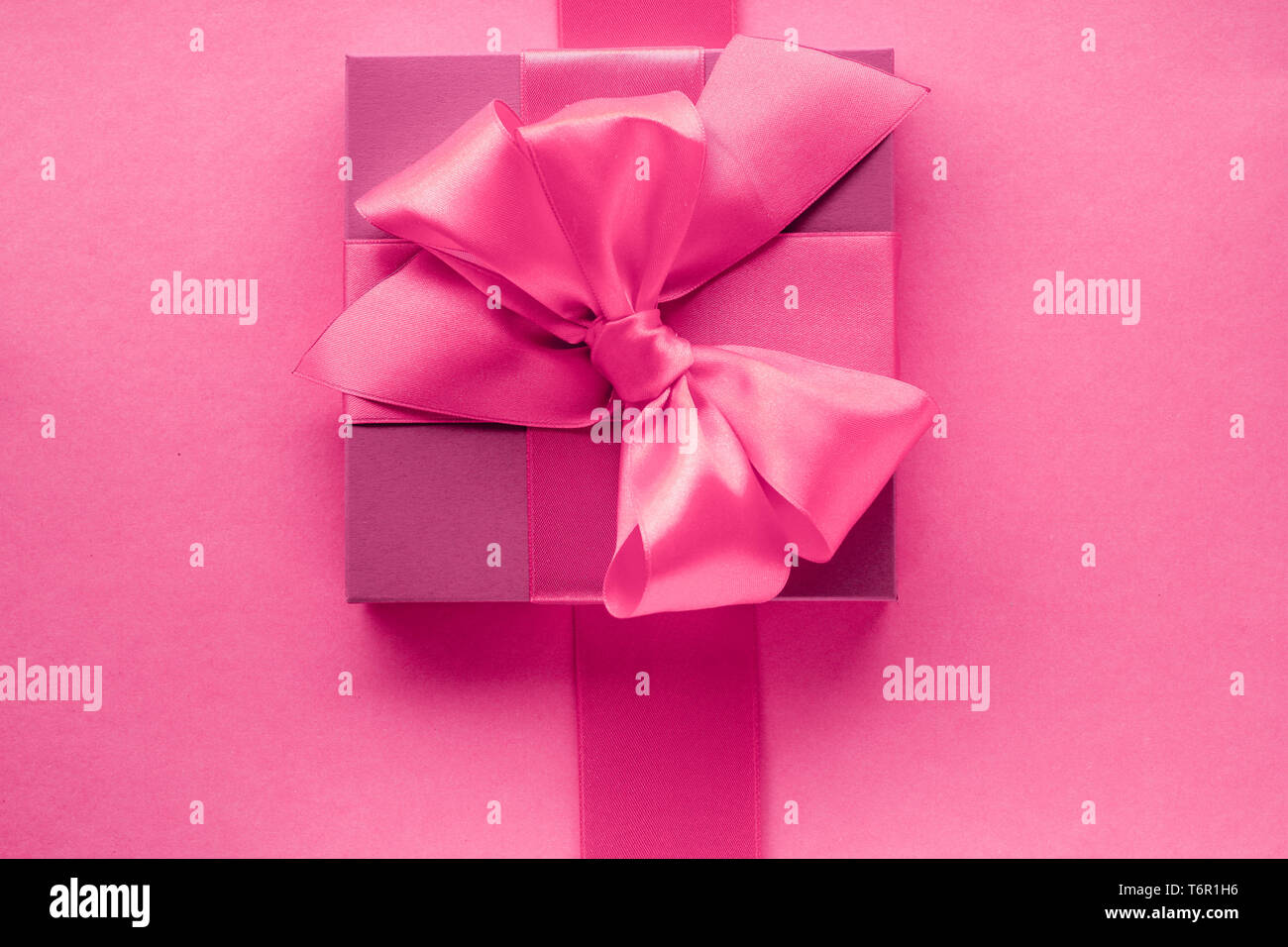 Baby shower girl, celebration, present concept - Pink gift boxes ...