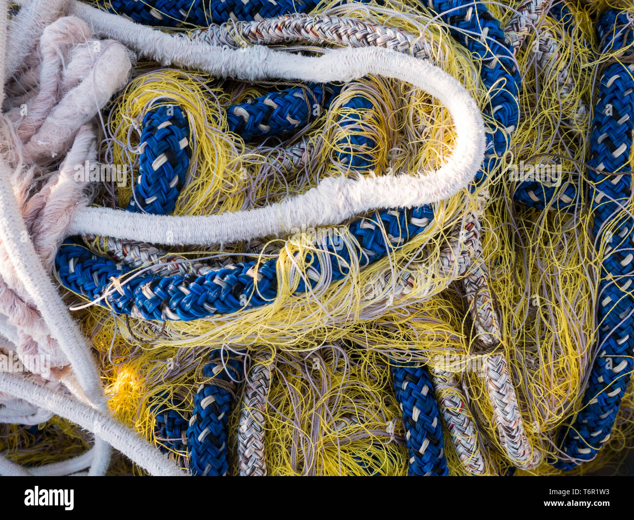 Fishing net close up hi-res stock photography and images - Alamy