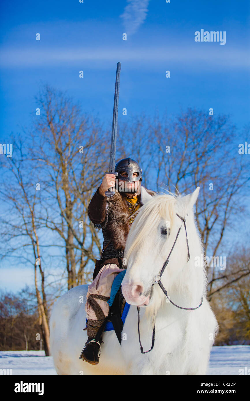 Soldier raising sword hi-res stock photography and images - Alamy