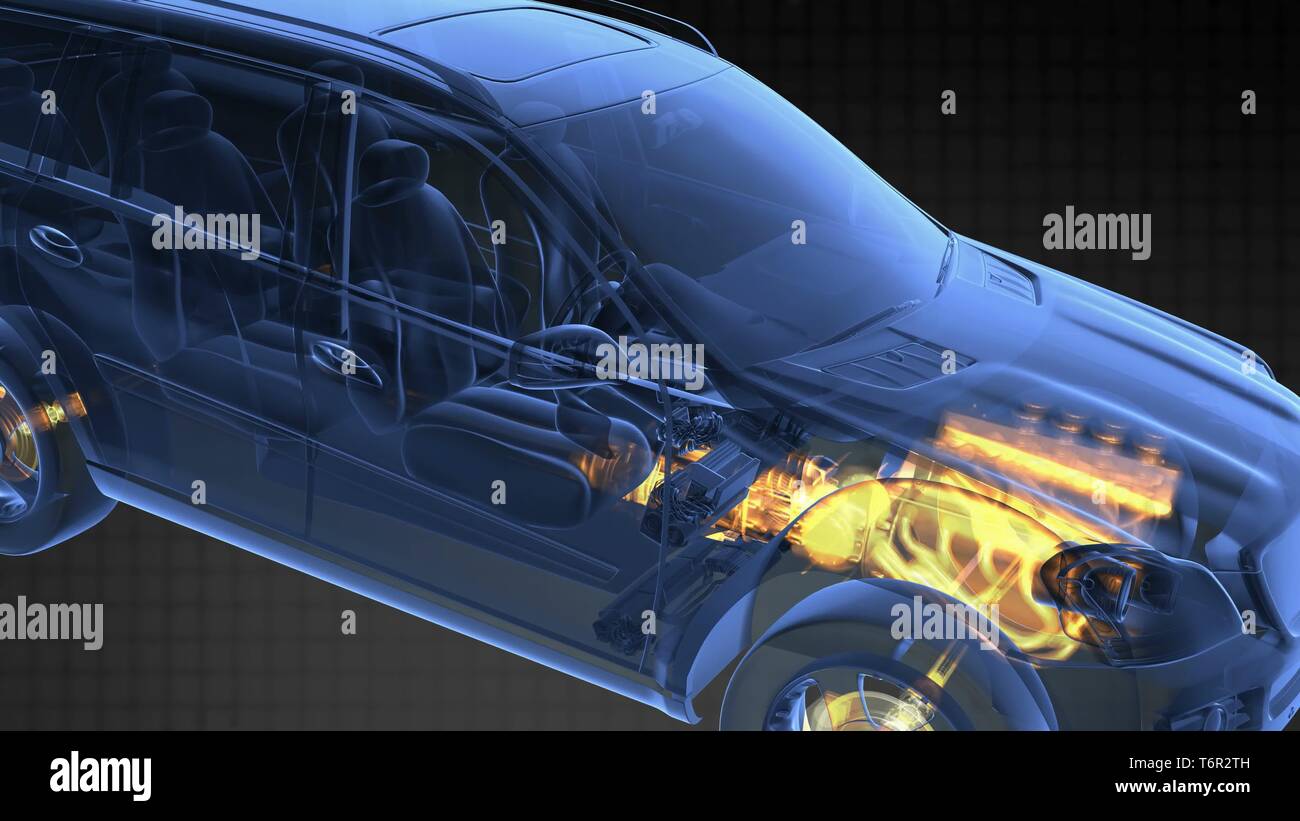 Transparent Car Rotate Stock Photo - Alamy